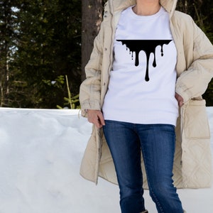 Dripping Borders SVG ,dripping Svg, Paint Drip Silhouette, Dripping ...