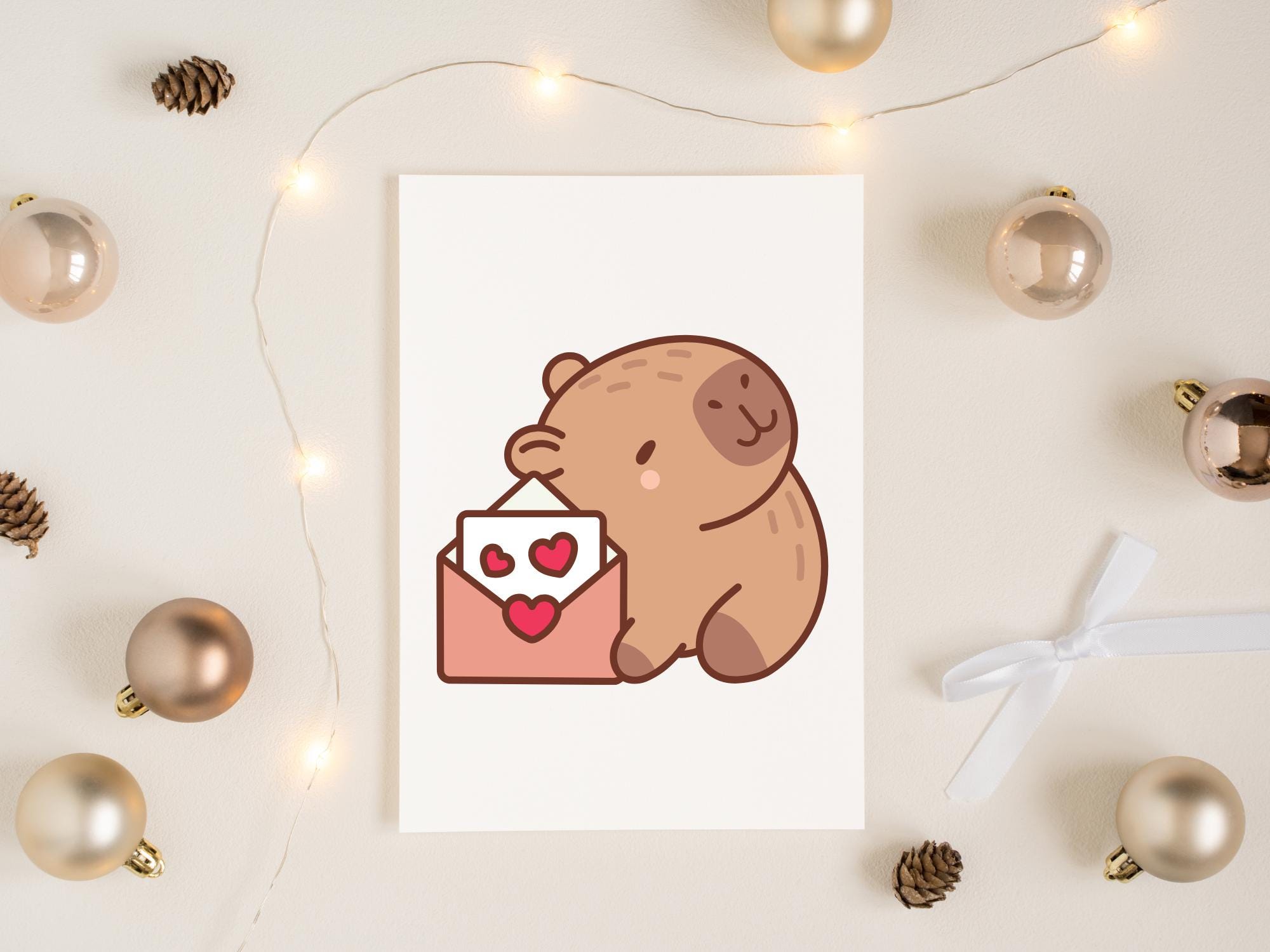 Cute Capybara PNG, Capybara SVG Bundle,funny Capybara Clipart,anime ...