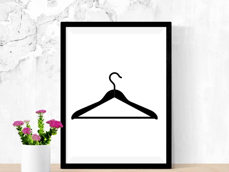Clothes Hanger SVG, Hanger SVG, Coat Hanger SVG, Clothes Hanger Cut ...