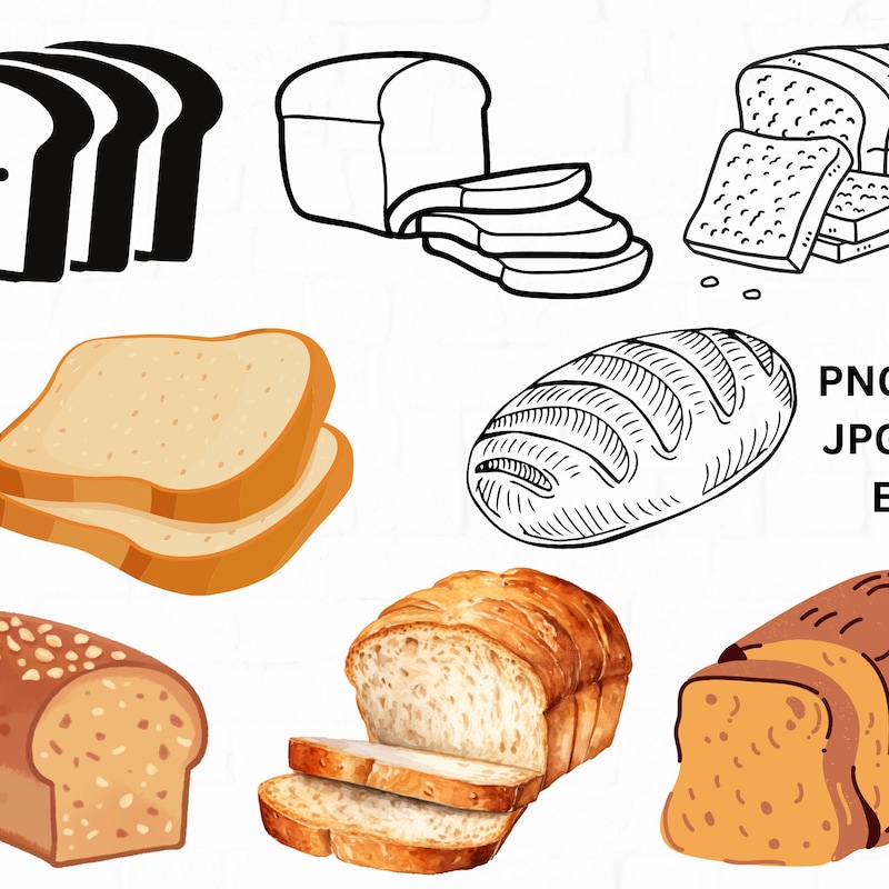 Loaf of Bread Svg - Etsy
