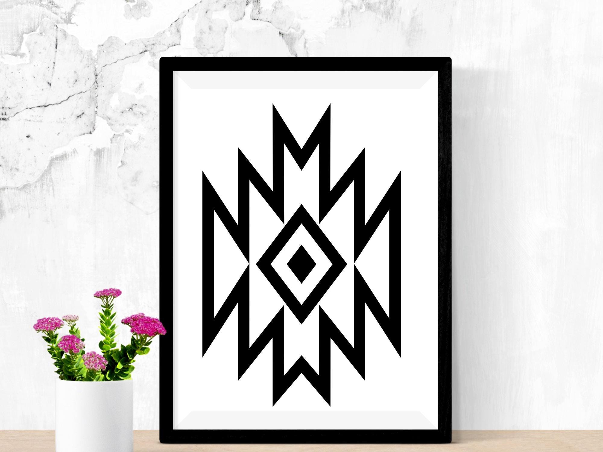 Aztec Svg Bundle, Southwestern Elements Svg, Tribal Pattern Svg, Aztec ...