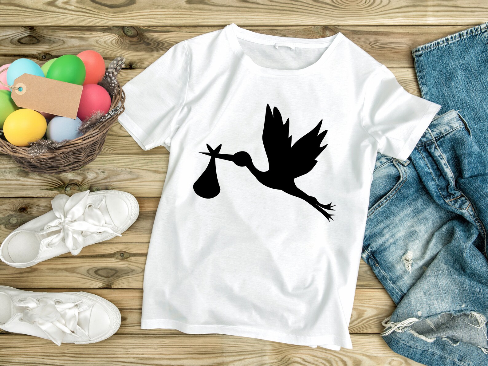 Stork Svg Bundle, Stork Clipart, Stork Cut File, Bird Svg, Bird Clipart ...