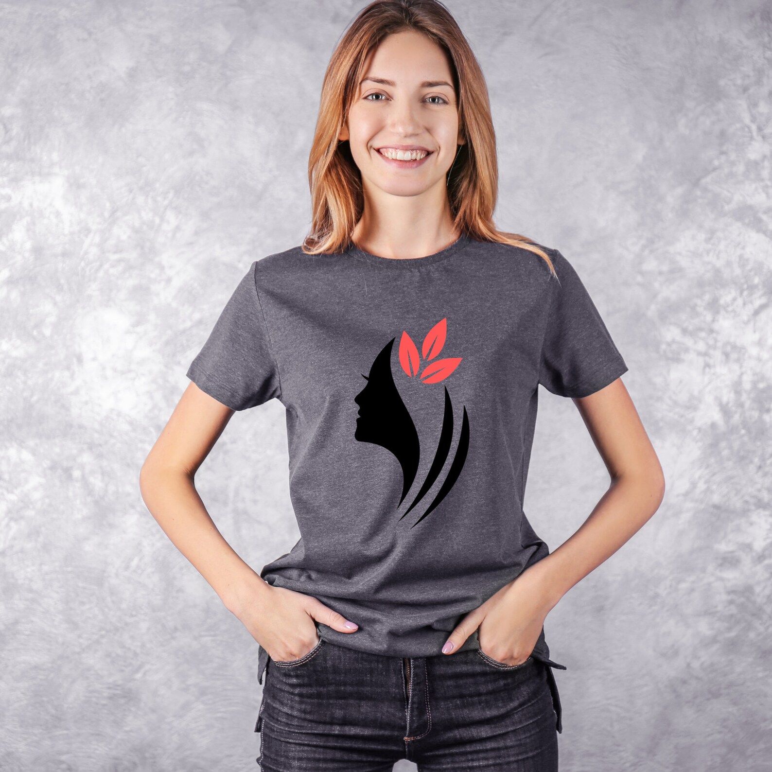 Woman Face Svg, Makeup Svg, Girl Face Svg, Woman Face Silhouette, Hair ...