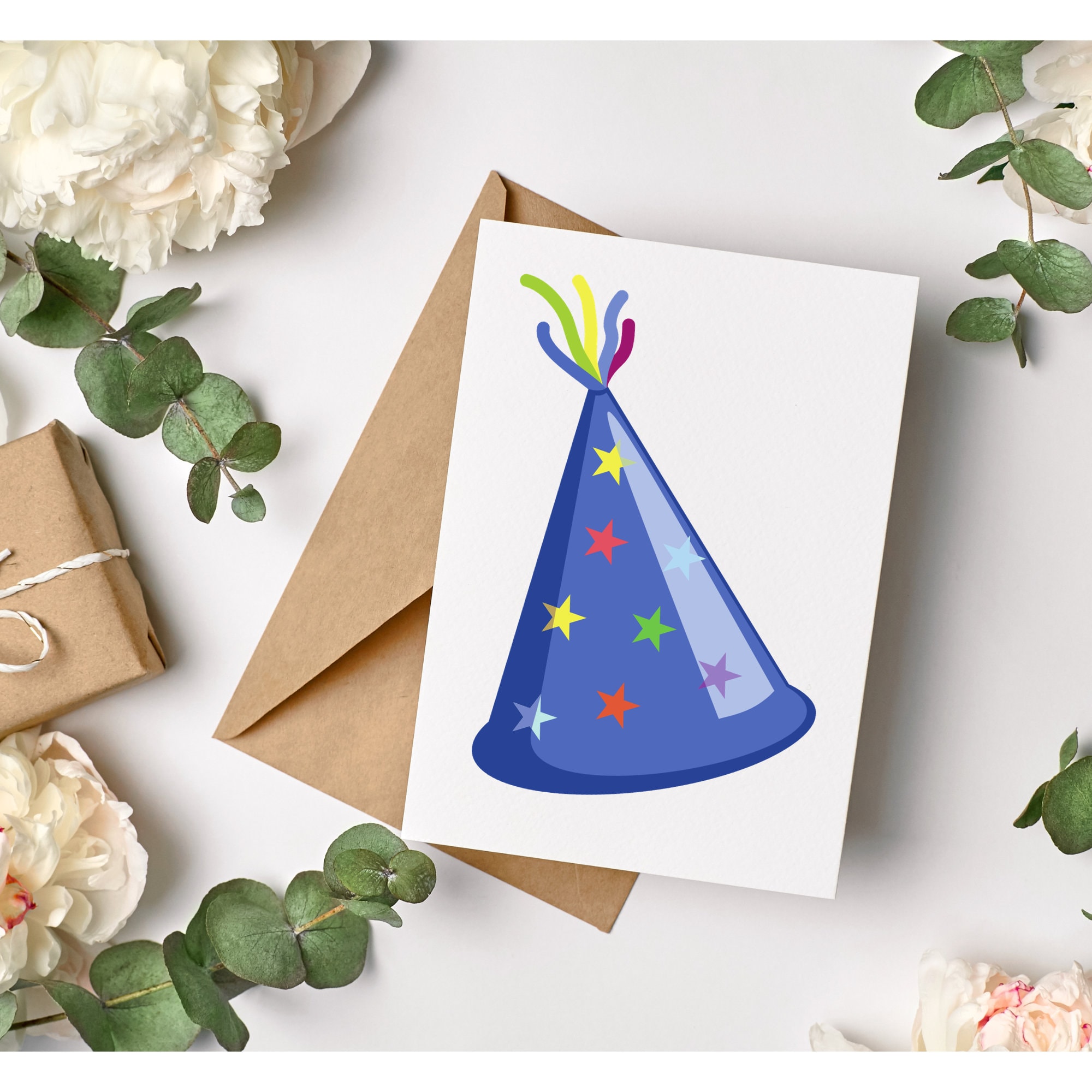 Birthday Hats Svg, Party Hat Clipart, Party Hat Cut Files for ...