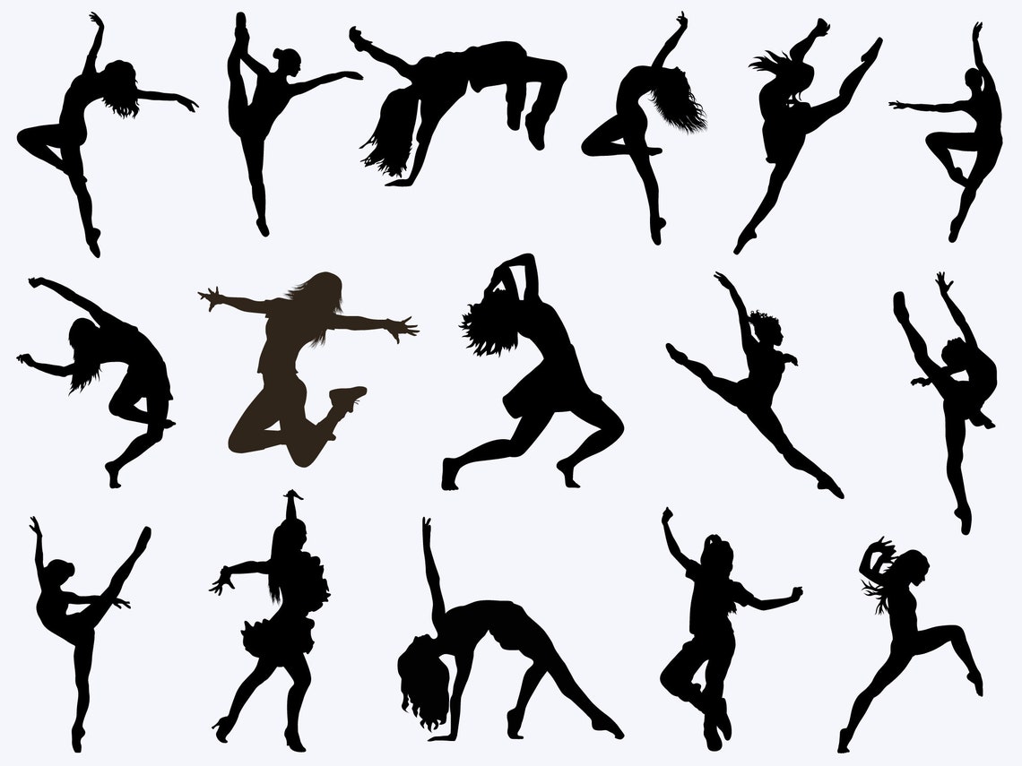 Dance SVG - Music Svg - Dance Silhouette - SVG Cut Files - Dance Bundle ...
