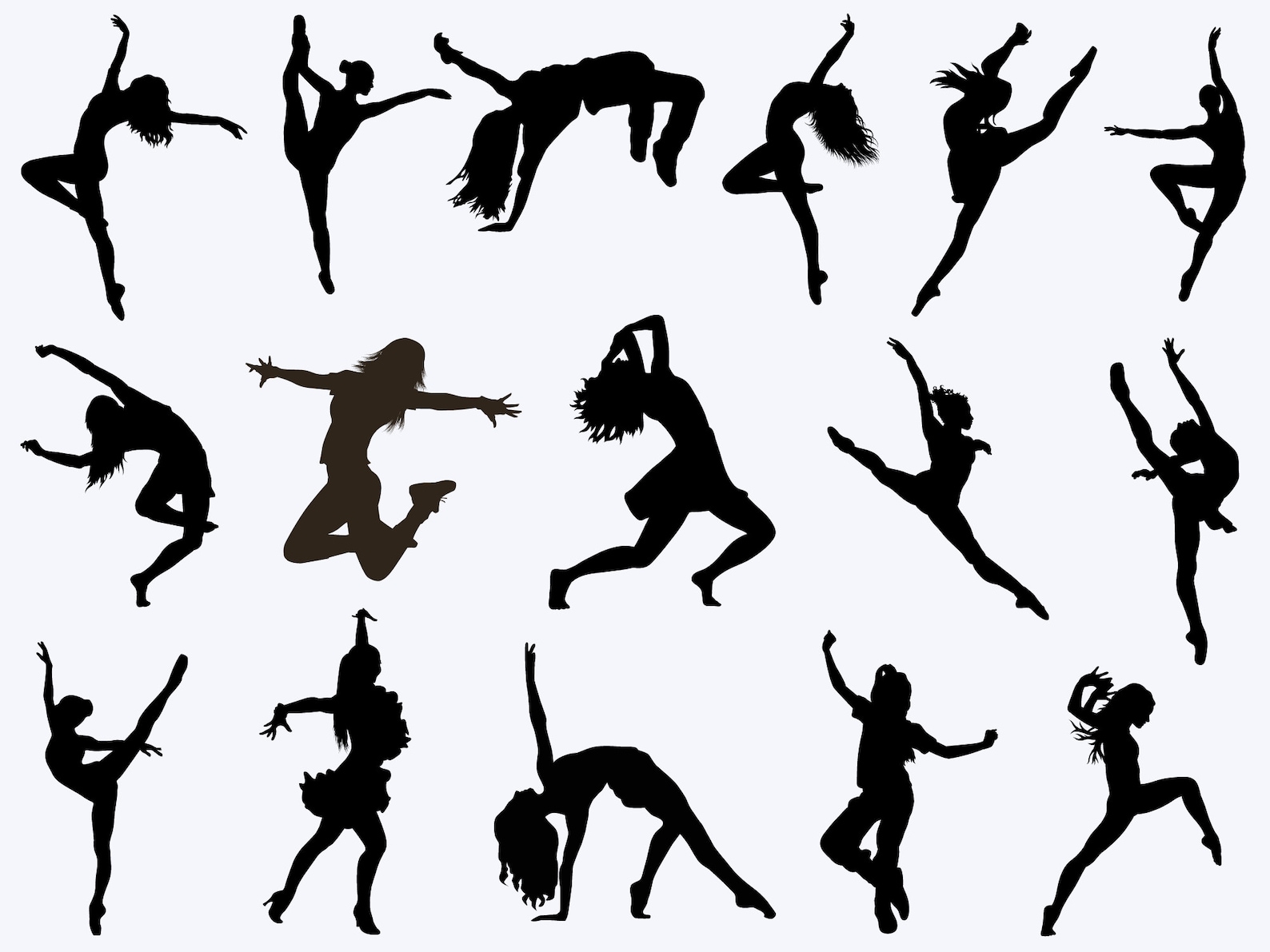 Dance SVG - Music Svg - Dance Silhouette - SVG Cut Files - Dance Bundle ...