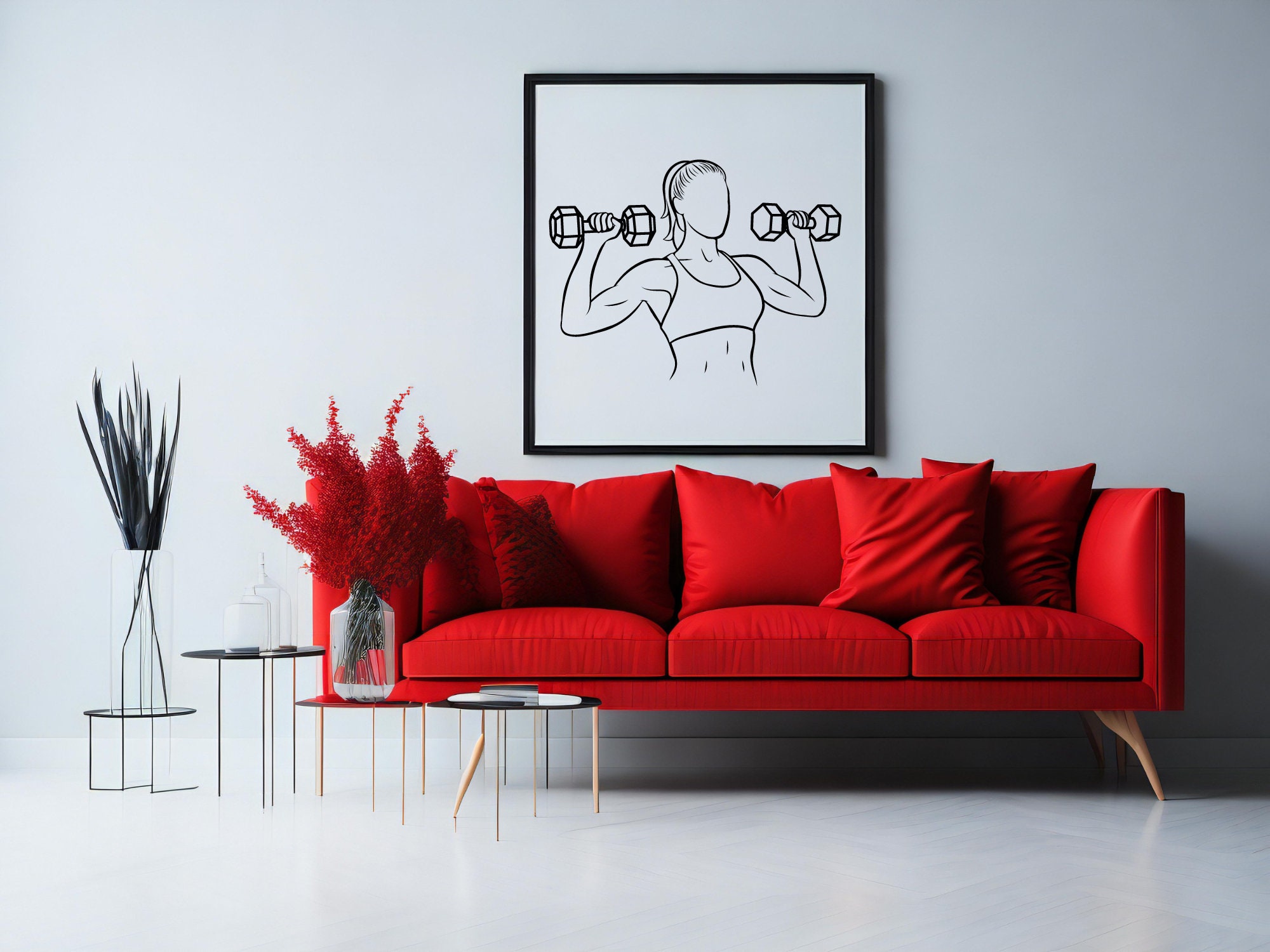 Fitness Girl Svg ,black Woman Svg ,fitness Girls Bundle, Gym, Gym Girls ...