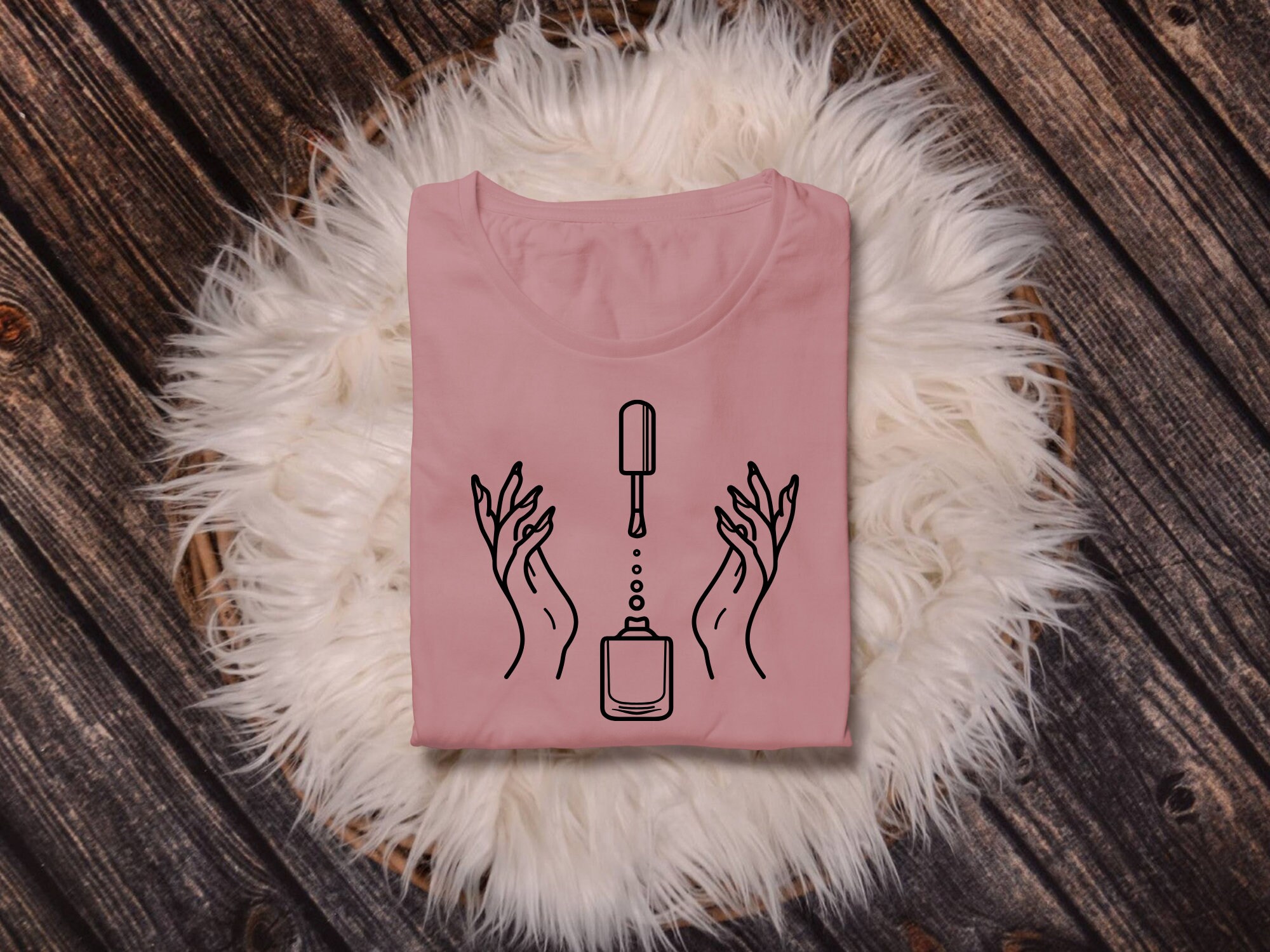 Nail Art SVG Bundle, Girl Hand Svg, Nail Tech Svg, Nail Polish Svg ...