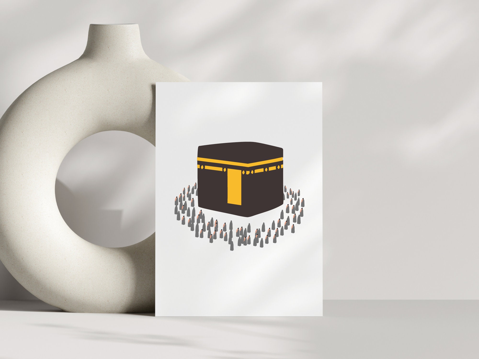 Kaaba Svg, Mecca Svg, Islamic Svg, Kaba Cutting Image, Masjid Al-haram ...