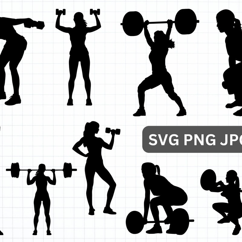 Crossfit Girls Svg - Etsy