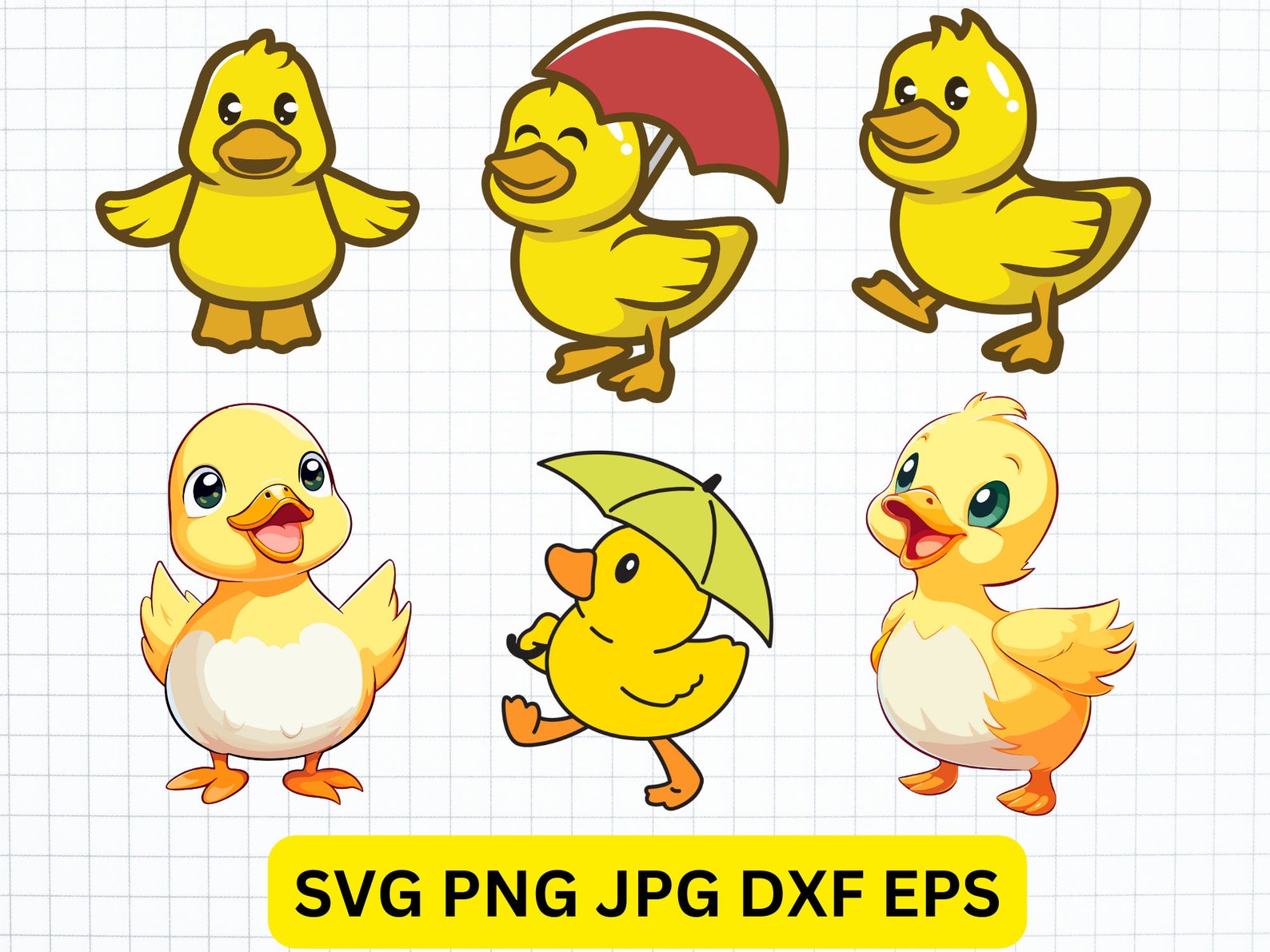 Duck Svg Bundle, Bath Duck Svg, Rubber Duck Svg, Rubber Ducky Svg ...
