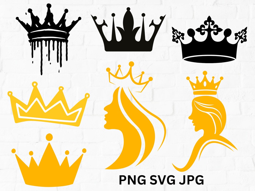 Royal Crown SVG File, Queen Crown SVG, Princess Svg, Gold Queen Crown ...
