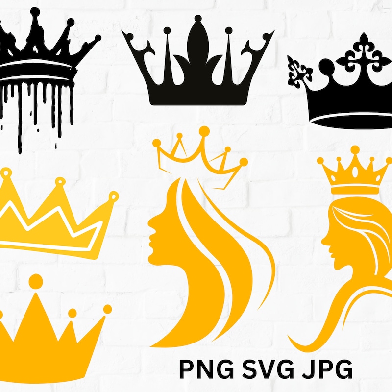 Crown Svg - Etsy