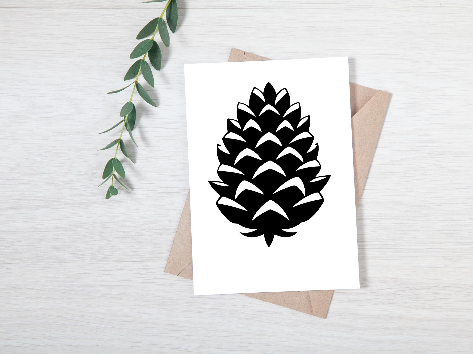 Cone Svg Bundle,pinecone Svg, Pine Tree Clipart , Pine Tree Vector ...