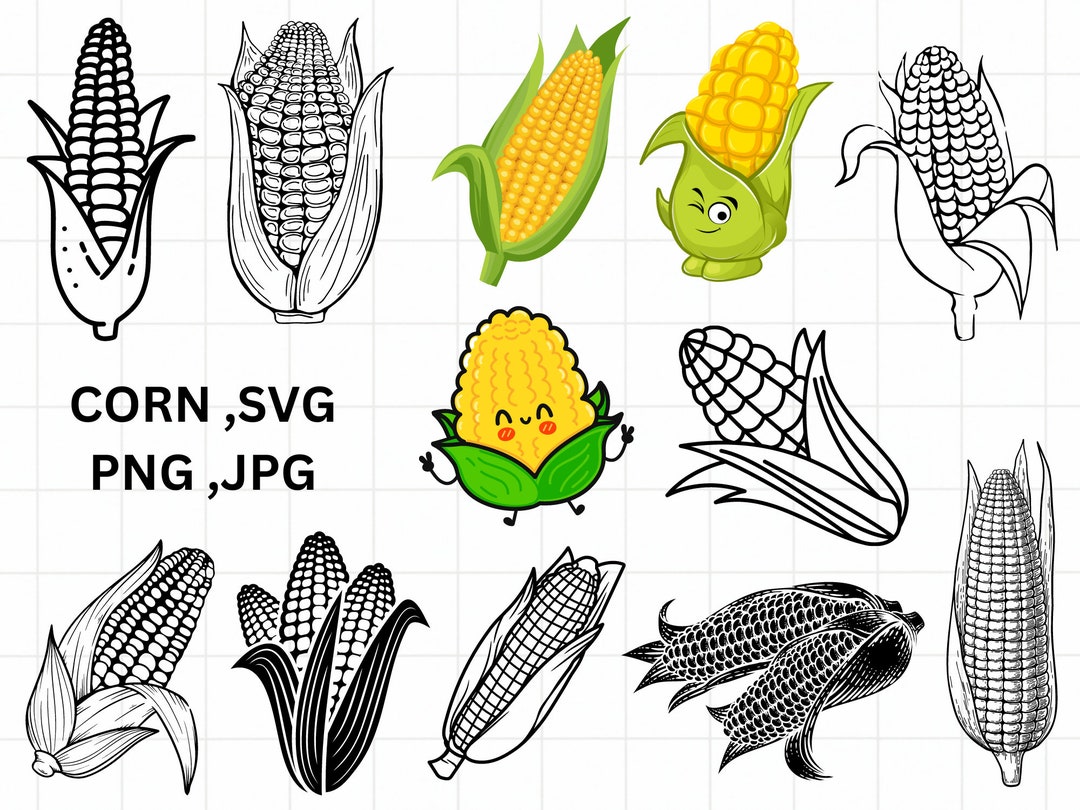 Corn Bundle SVG, Corn Svg, Corn Svg Cricut Shirt, Corn Farmer Svg, Corn ...