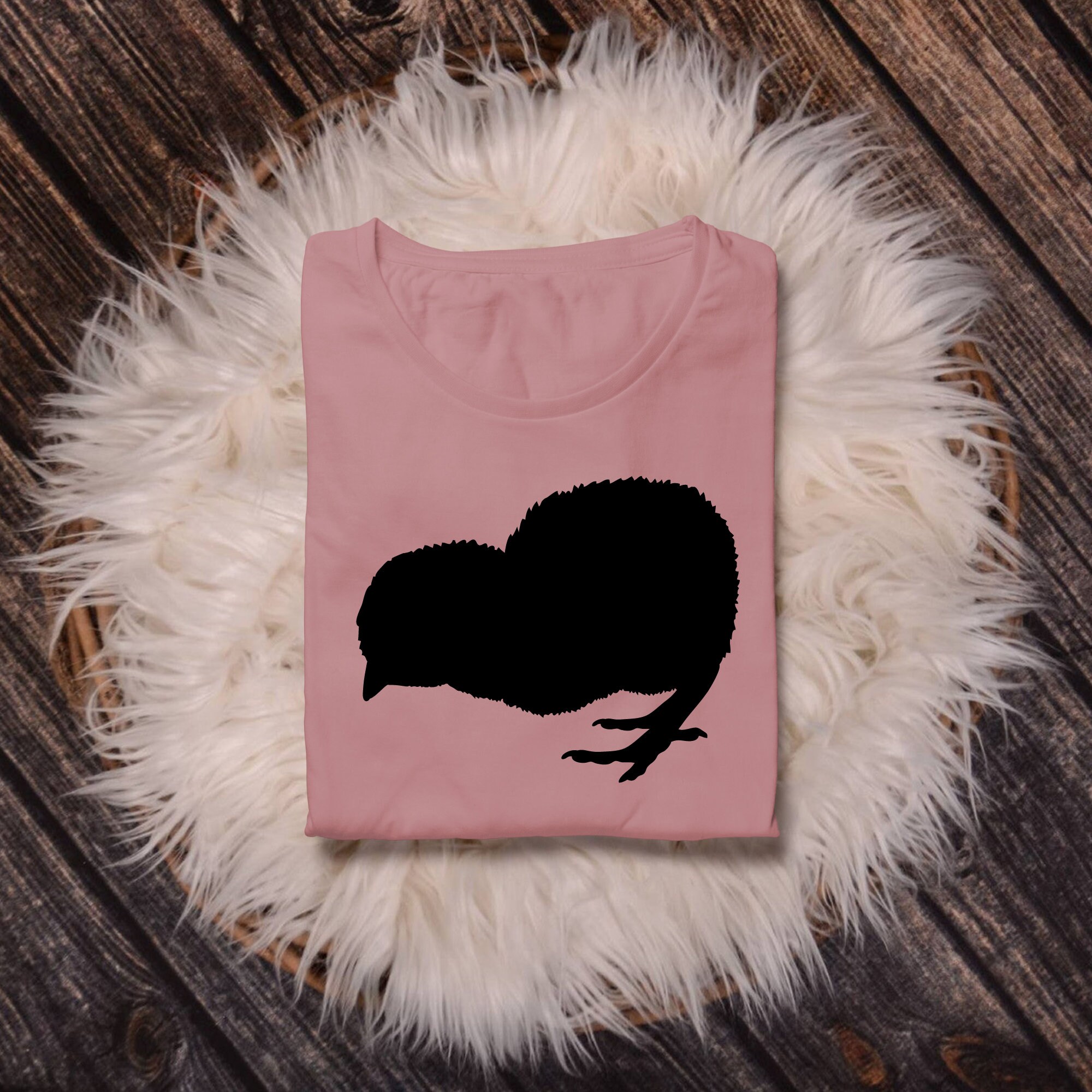 Baby Chick Silhouette SVG Vector Cut File , Baby Chick Svg, Bird SVG ...