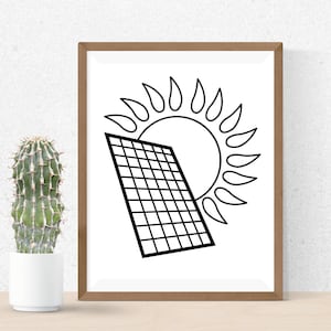 Solar Panel SVG, Solar Power Svg, Solar Panel Roof Svg, Energy Svg, Sun ...