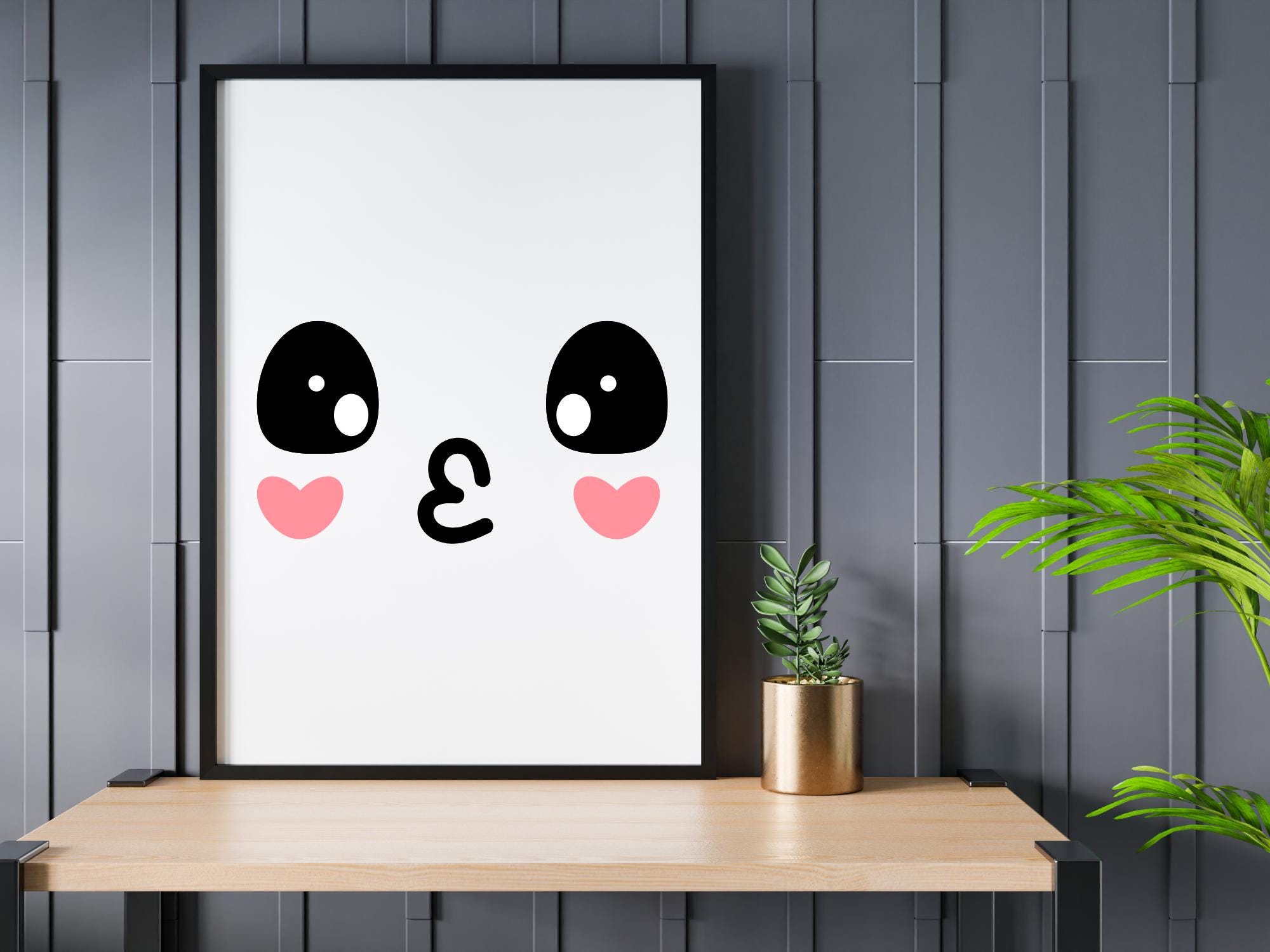 Kawaii Faces SVG Bundle, Cute Face Clipart, Cartoon Emoji Face Svg ...