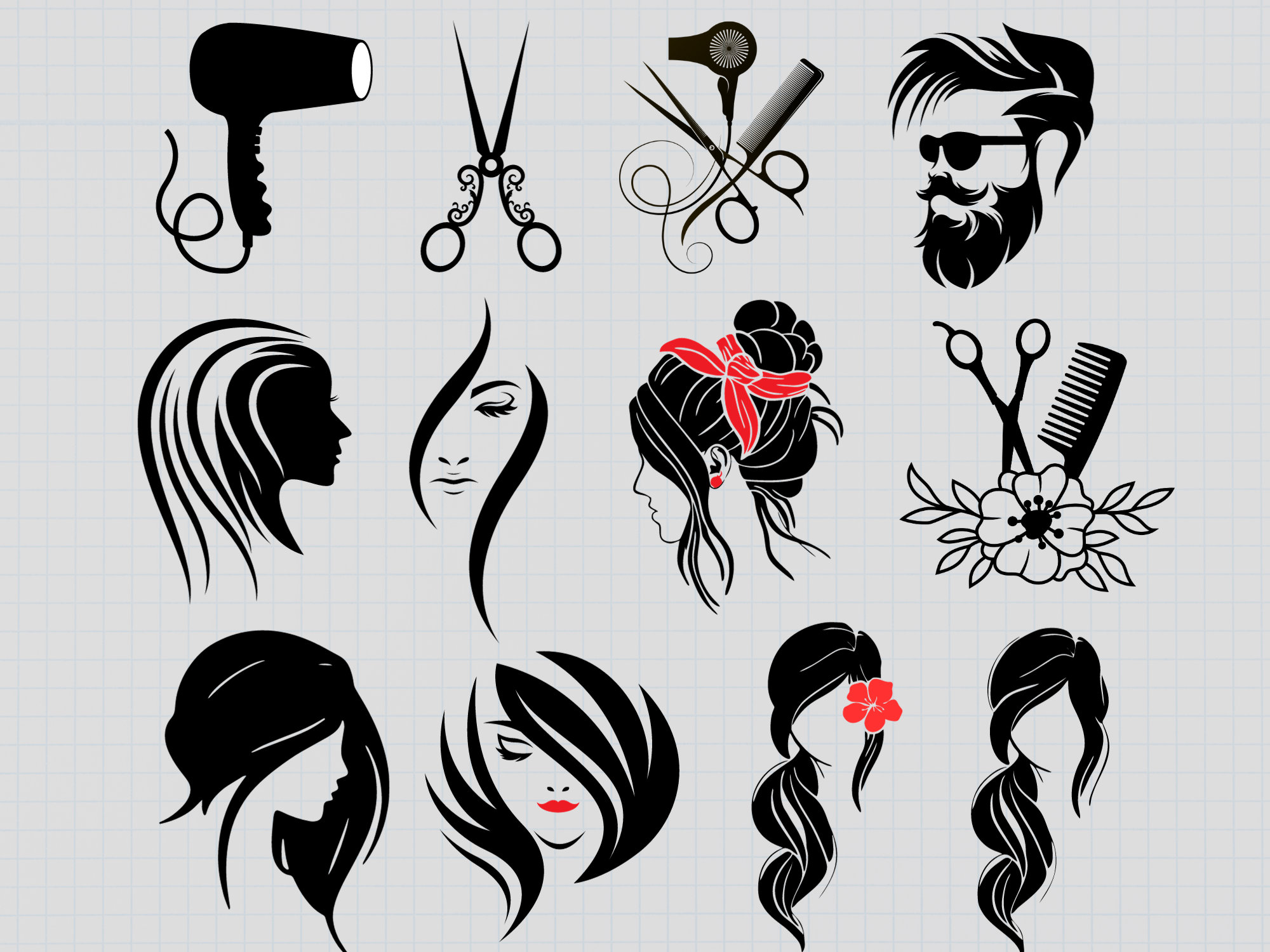 Hair Dresser Svg File , Mom Life Svg, Hair Dresser Clipart, Hairstylist ...