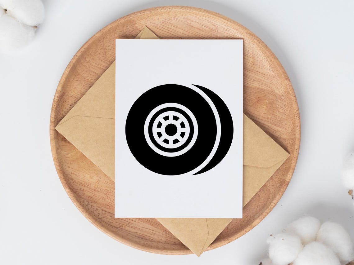 Tires SVG Bundle, Car Tires Svg File for Cricut, Wheels Design Elements ...