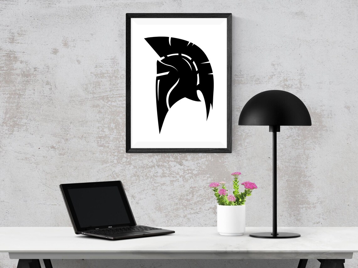 Spartan Svg Bundle, Spartan Vector, Spartan Helmet Svg, Warrior Svg ...