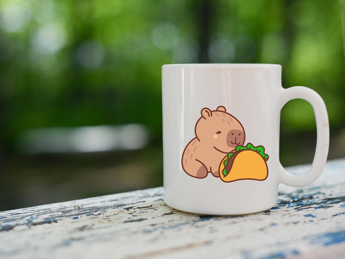 Cute Capybara PNG, Capybara SVG Bundle,funny Capybara Clipart,anime ...
