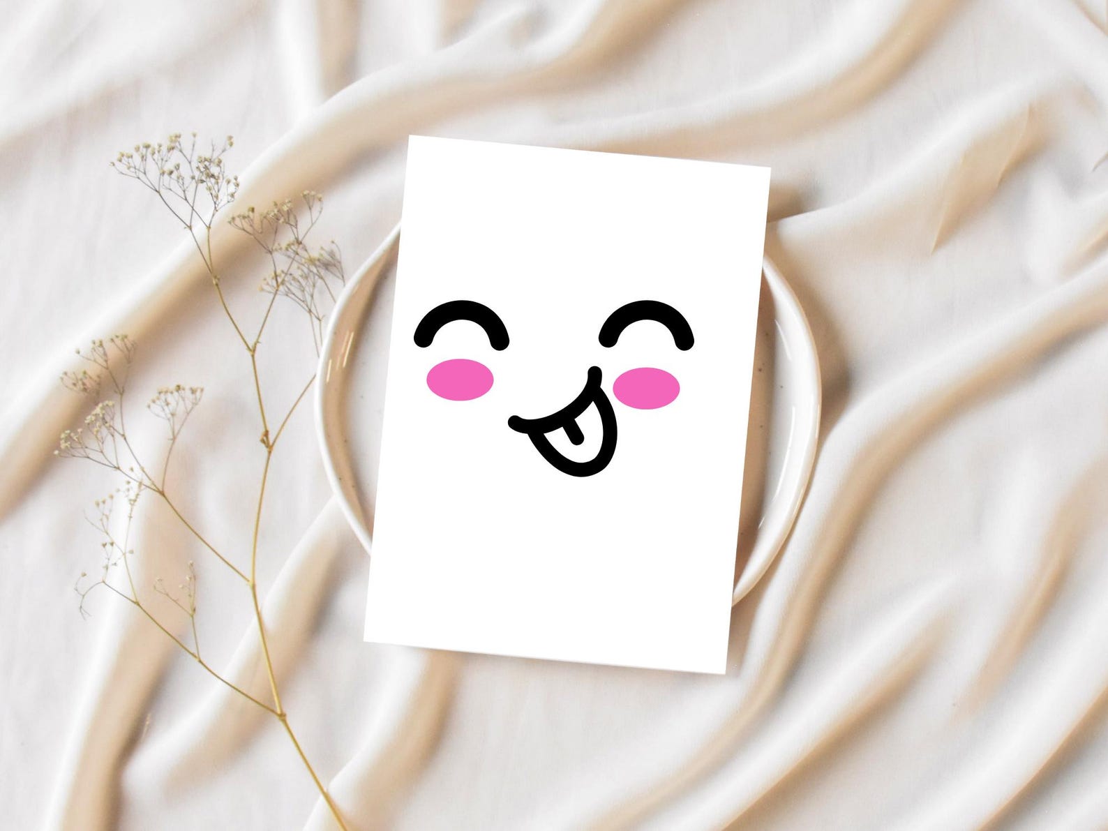 Kawaii Faces SVG Bundle, Cute Face Clipart, Cartoon Emoji Face Svg ...