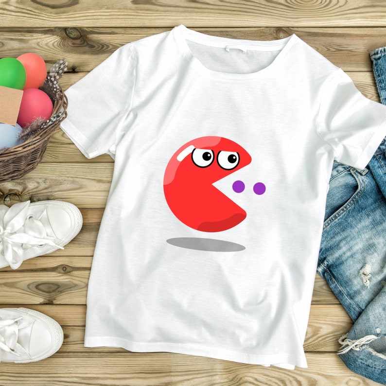 Pacman Svg, Video Game Svg Cut Files, Gamer Svg, Pac Man and Ghosts ...