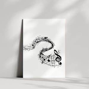 MUSIC NOTES SVG, Music Notes Bundle Svg, Music Notes Clipart , Music ...