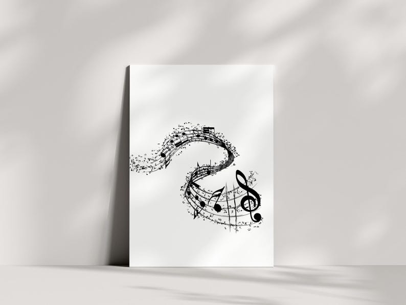 MUSIC NOTES SVG, Music Notes Bundle Svg, Music Notes Clipart , Music ...