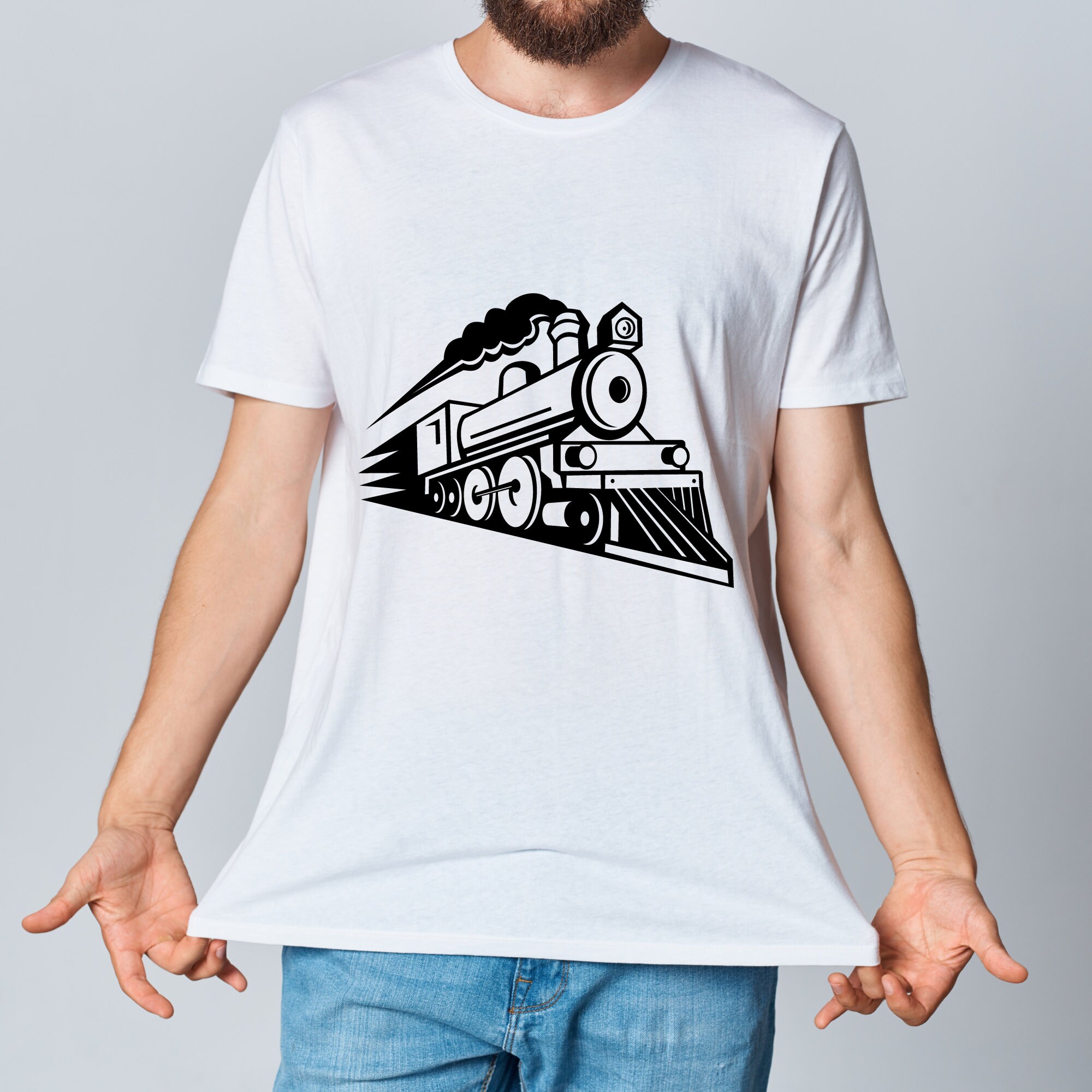 Train SVG Bundle, Train Clipart Train Silhouette, Train Vector, Train ...