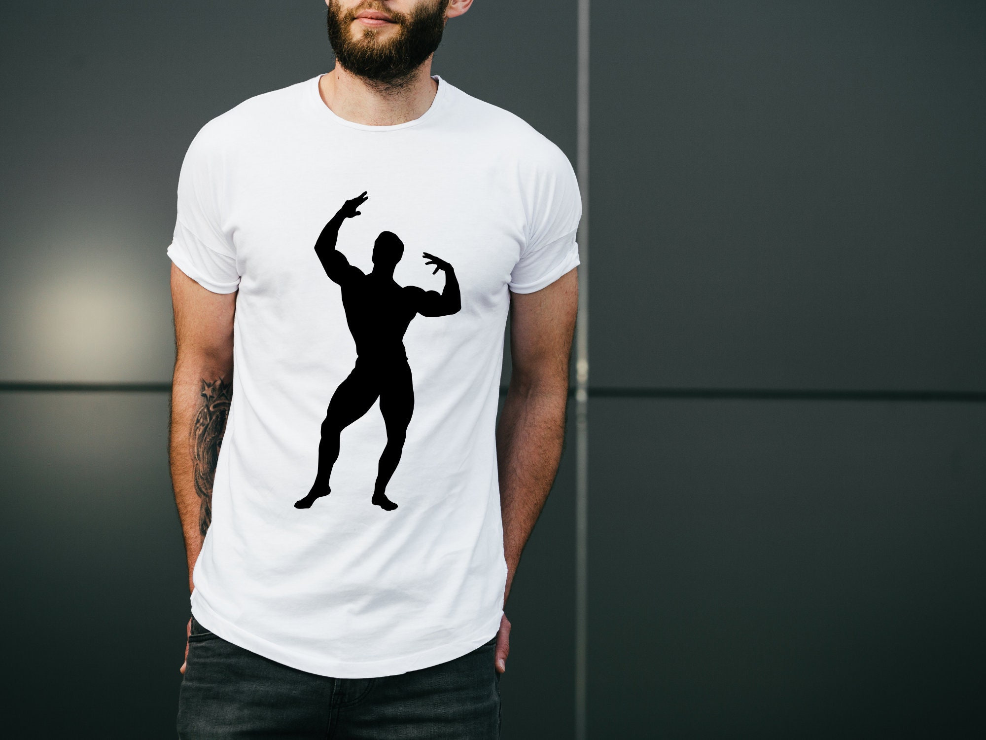 Bodybuilder Svg Png, Bodybuilder Bundle Svg, Fitness Trainer Svg ...