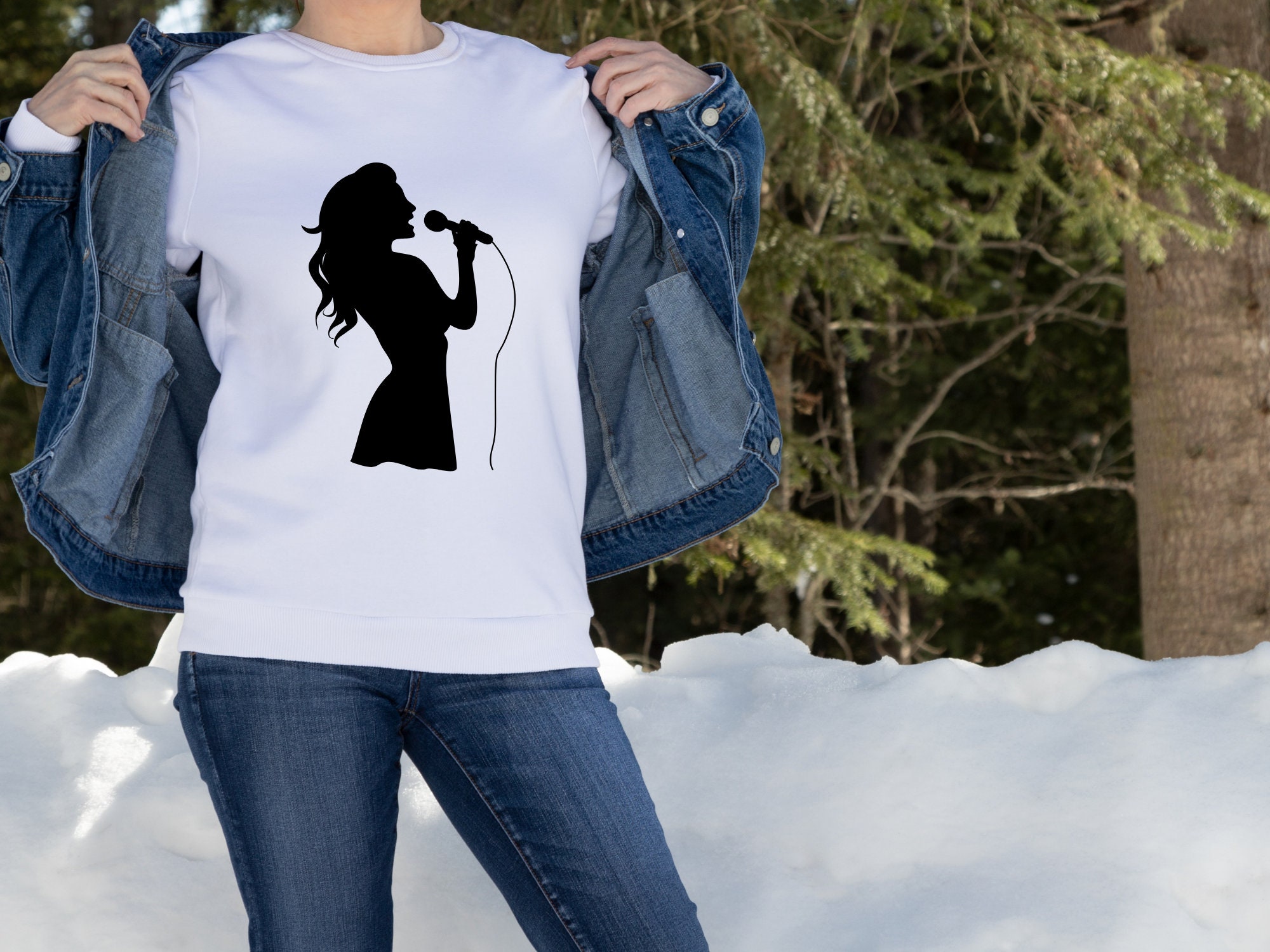 Singer Svg, Singing People Svg, Women Singing Song , Dancing and ...