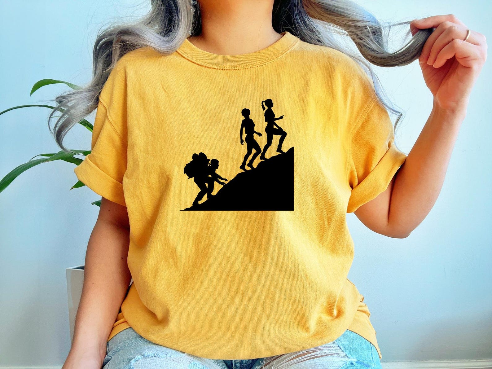 Hiking Svg Bundle , Forest Scene Svg ,hiking SVG File, Mountain Hiker ...