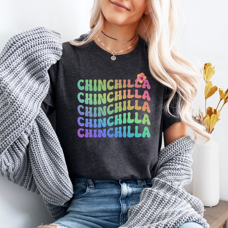 Chinchilla Shirt, Chinchilla Lover Tee, Chinchilla Owner Gift, Unique ...