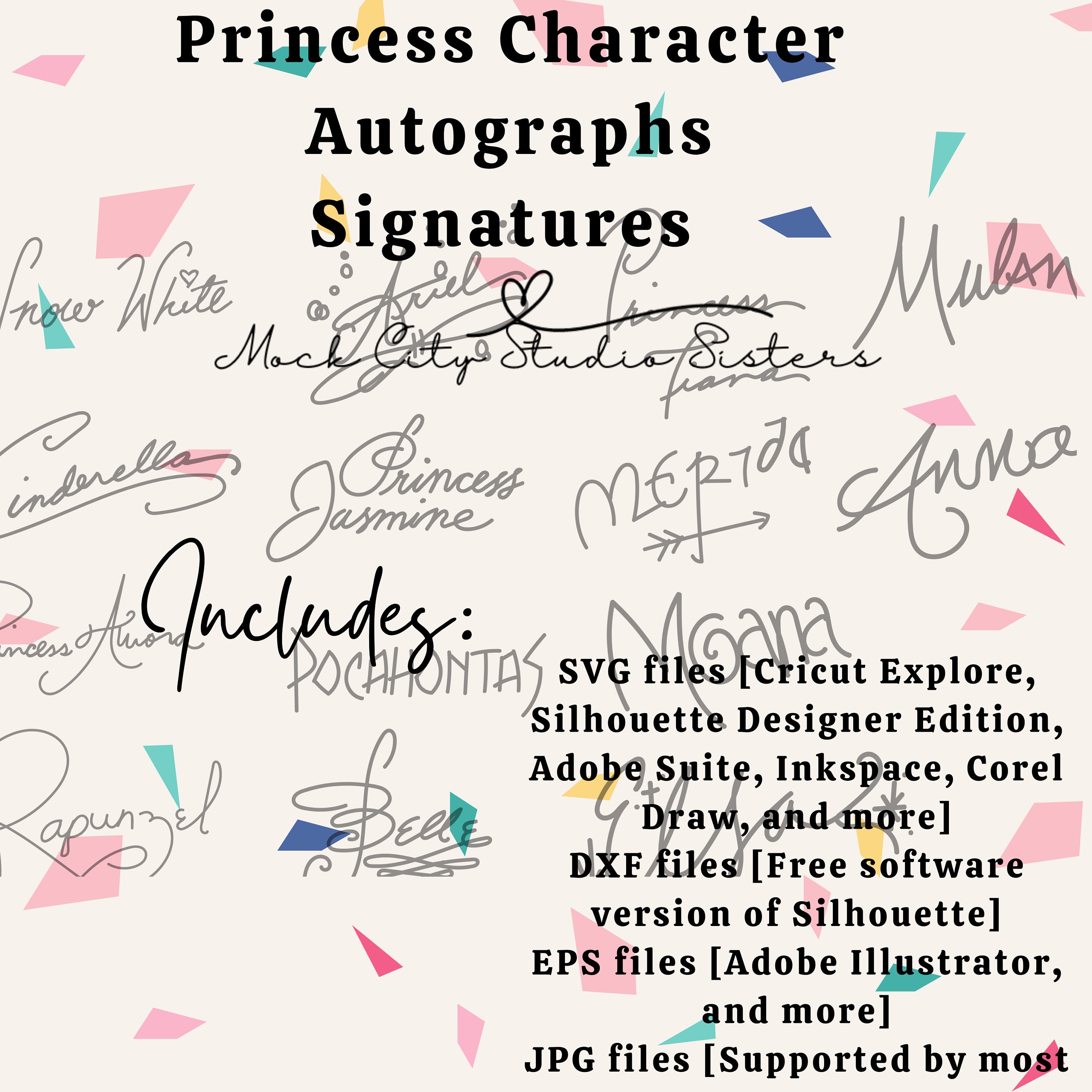 Princess Jasmine Autograph