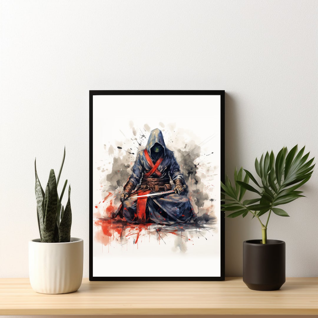 Kendo Fighter Poster Made From Museum Quality Matte Paper - Etsy
