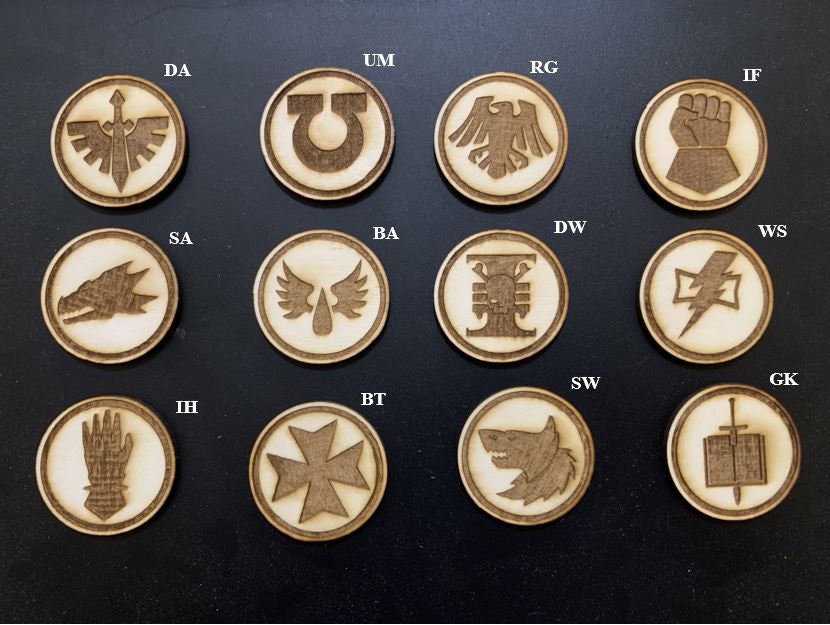 Objective Markers - Custom Engraving - Etsy