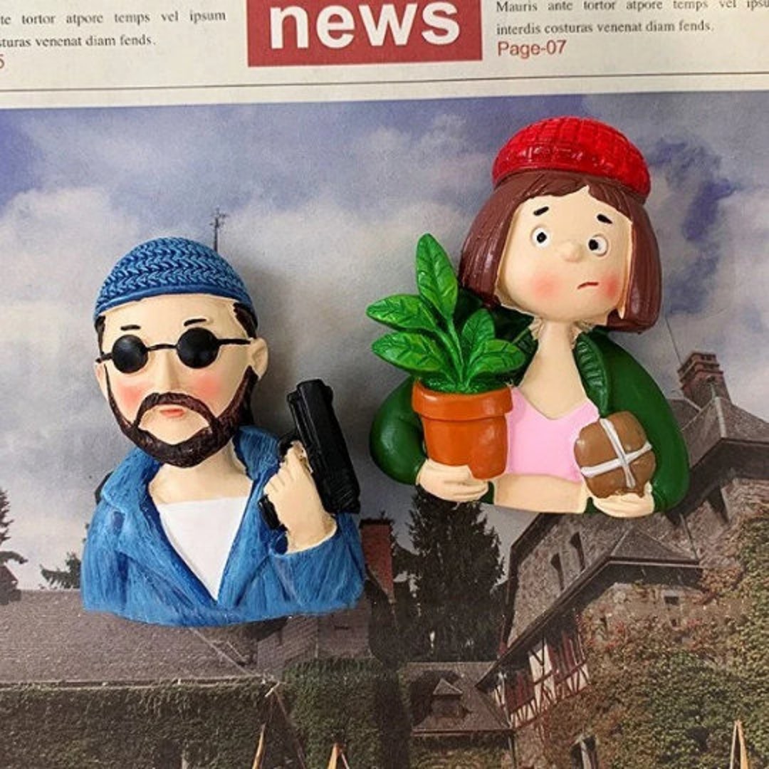 Leon and Mathilda Fridge Magnet Leon the Professional - Etsy
