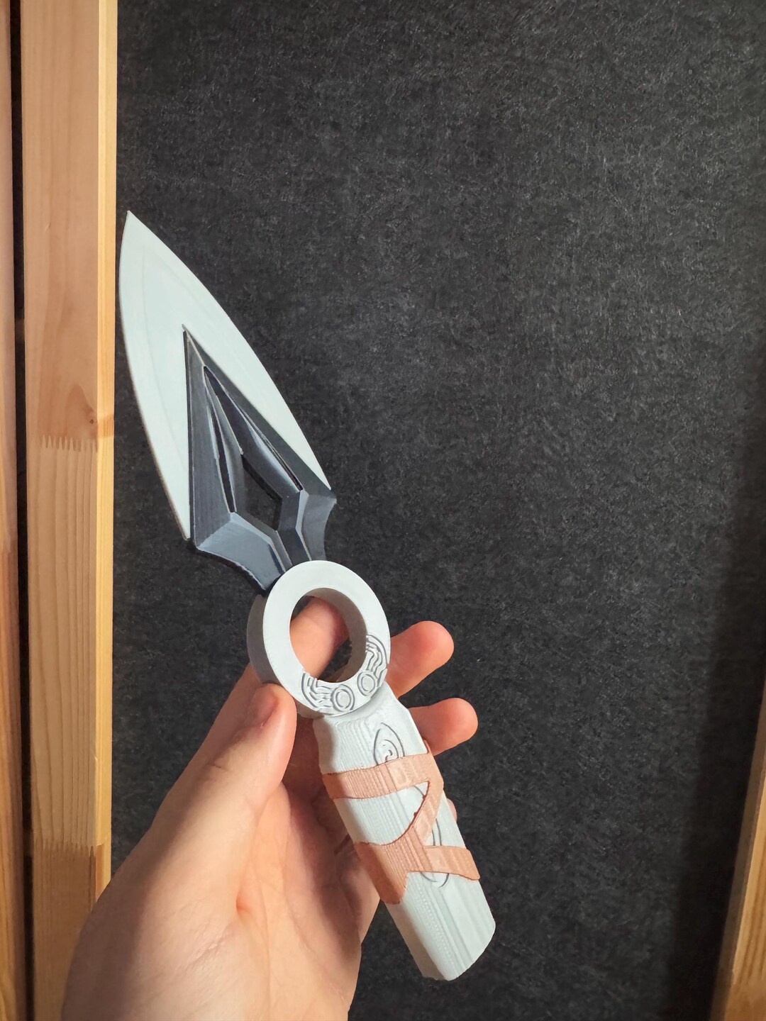 Valorant, Jett Kunai Dagger 3D Printed Cosplay Knife, Throwing Blade ...