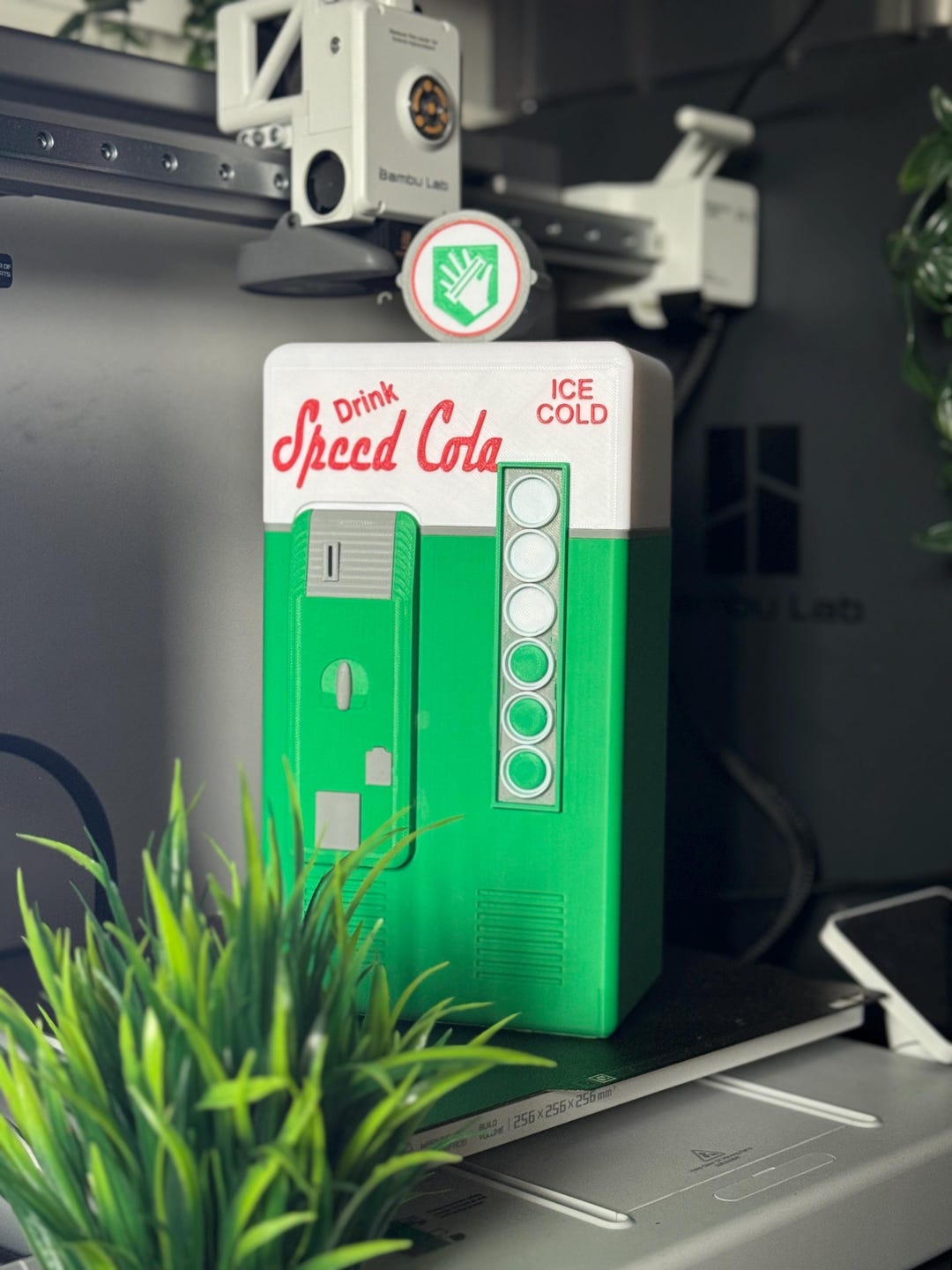 Speed Cola Perk Fridge, Light up LED Lamp, Call of Duty, Storage, Black ...