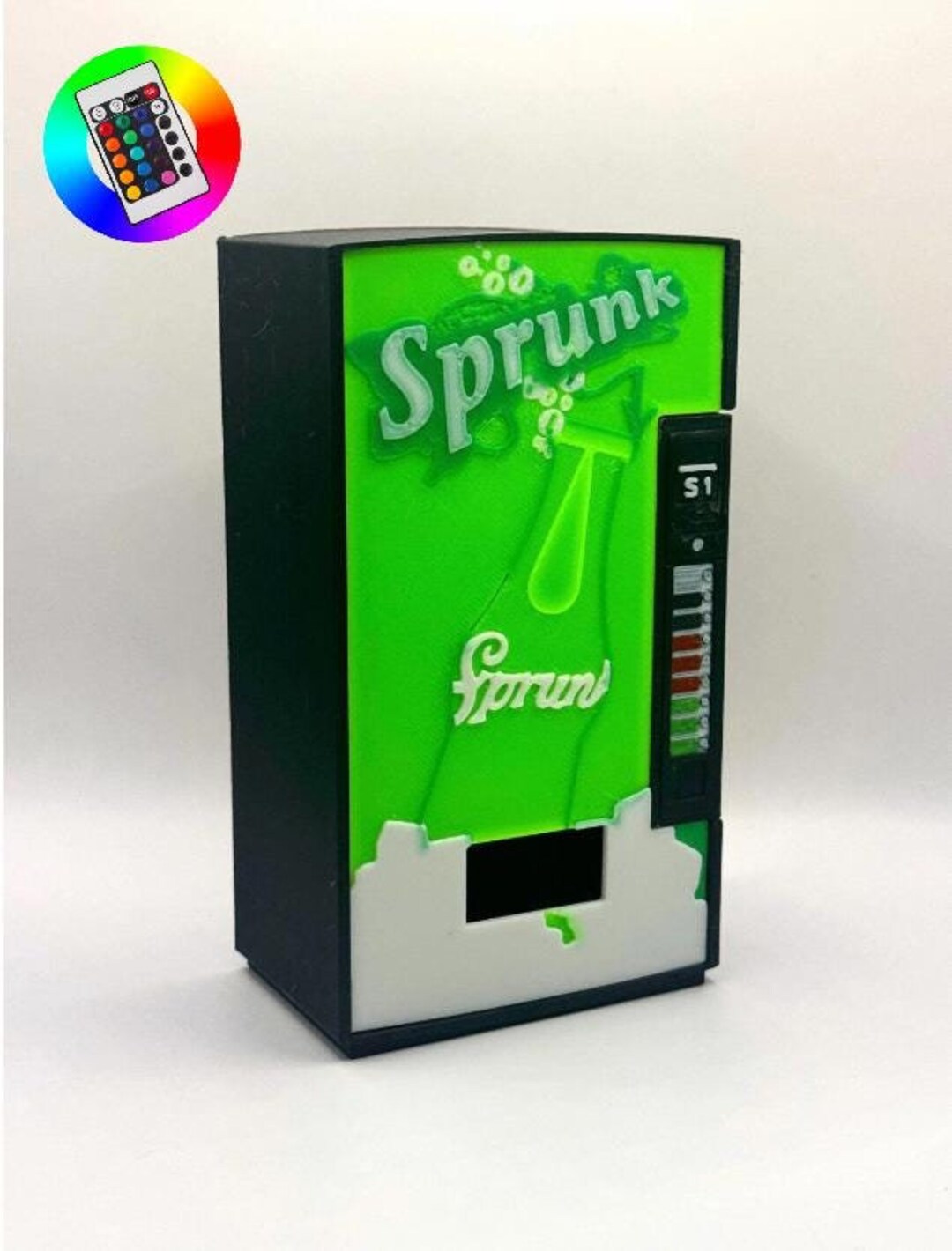 Sprunk LIGHT UP Vending Machine, Money Holder, Grand Theift Auto, GTA ...