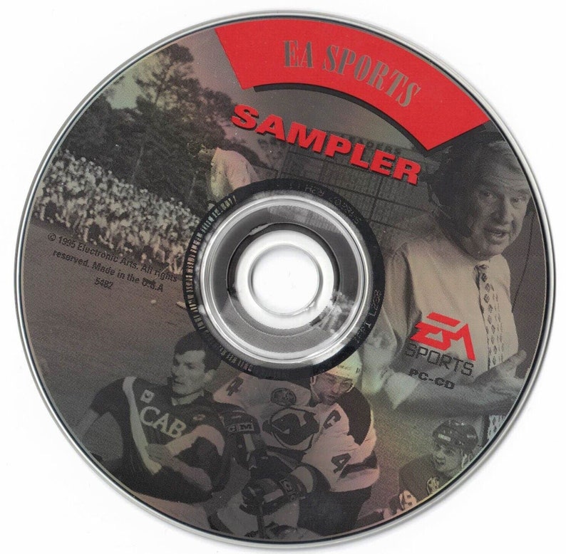 EA Sports Sampler PC Game CD Rom 1995 Retro Vintage - Etsy