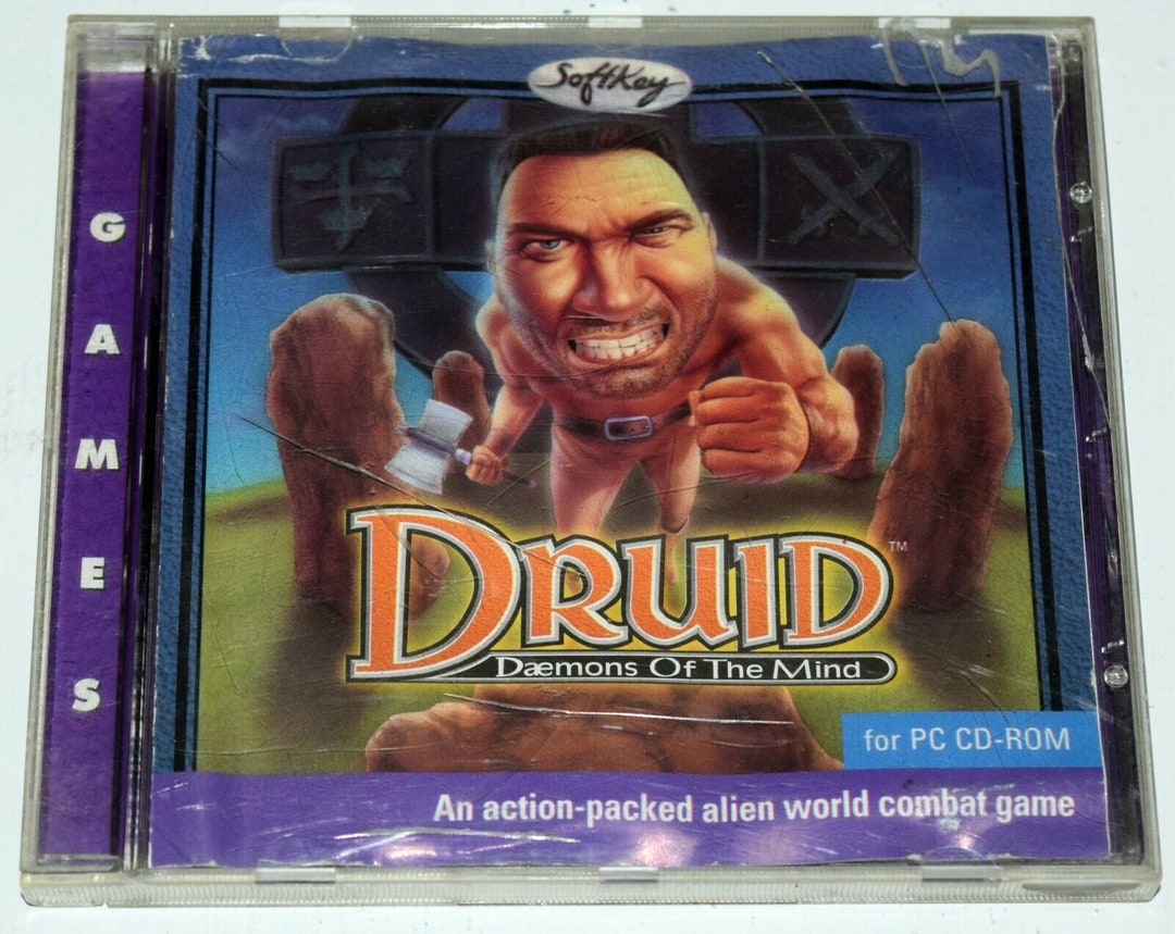 Druid Daemons of the Mind PC Game CD Rom 1995 - Etsy