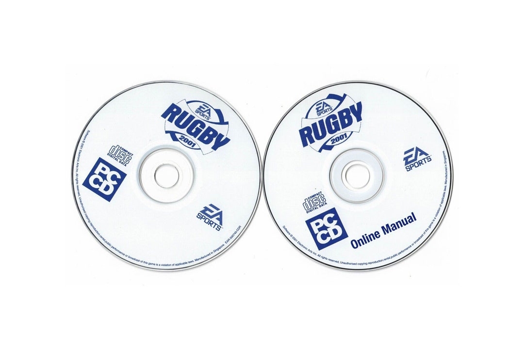 Rugby 2001 PC CD Rom EA Sports Computer Video Game - Etsy