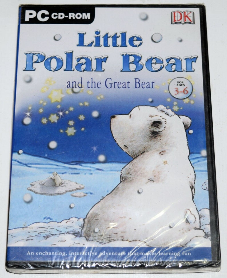 Little Polar Bear and the Great Bear PC Computer Video Game - Etsy
