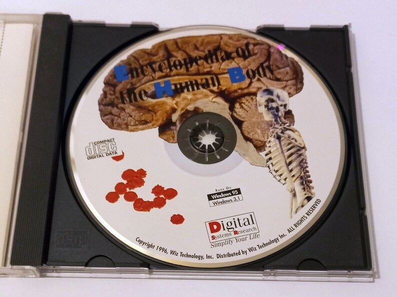 Encyclopedia of the Human Body PC CD Rom 1996 - Etsy