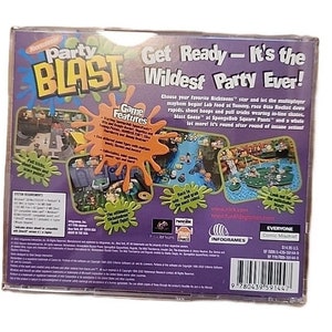 Nickelodeon Party Blast PC Game CD Rom 2002 Infogrames - Etsy