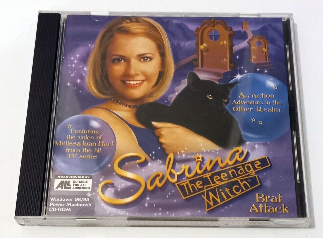 Sabrina the Teenage Witch: Brat Attack PC Mac CD Rom Computer Video ...