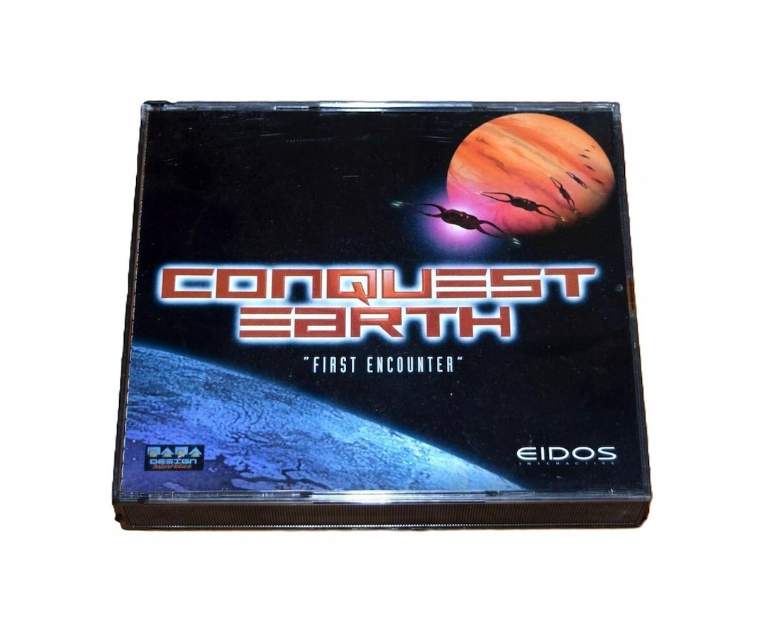 Conquest Earth: First Encounter PC Game CD Rom 1997 Eidos - Etsy